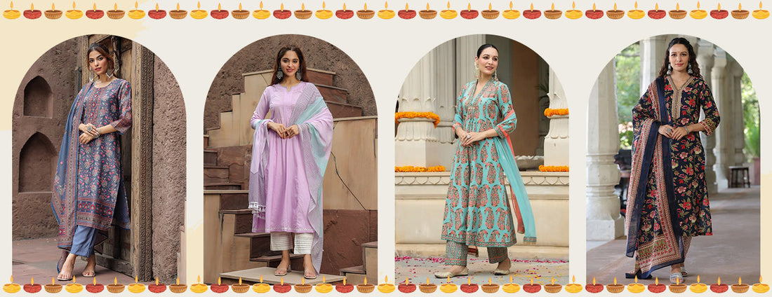 5 Latest Long Salwar Suit Designs for Women – Rain & Rainbow