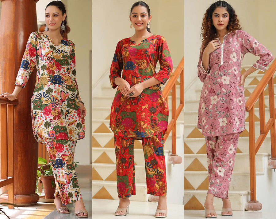 Co-ord Sets for Summer 2024 – Rain & Rainbow